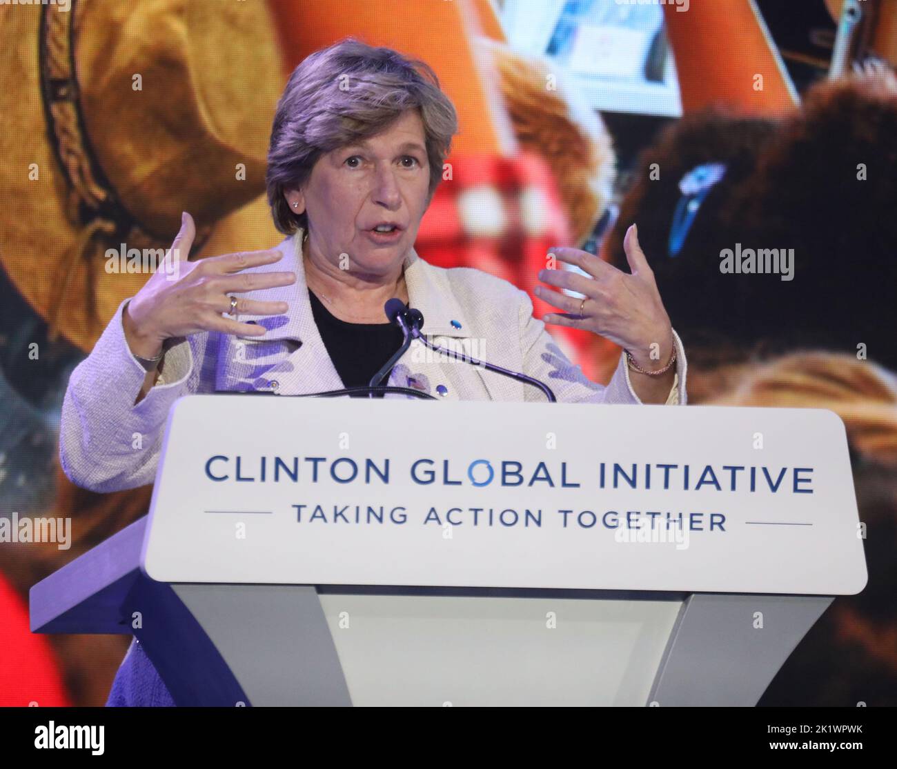 September 20, 2022, New York City, New York, USA: President of the ...