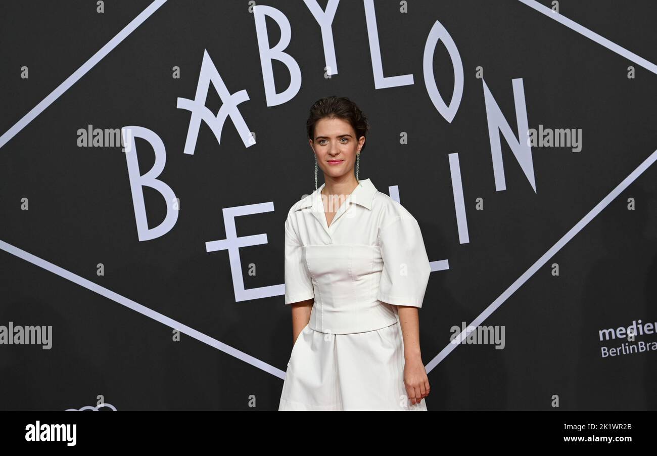 Berlin, Germany. 20th Sep, 2022. Actress and leading actress Liv Lisa ...