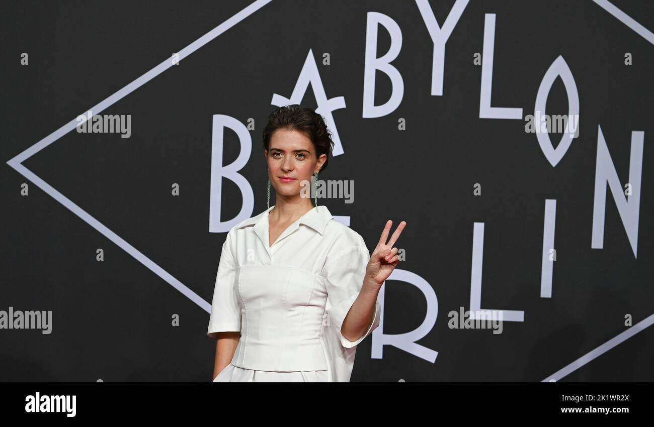 Berlin, Germany. 20th Sep, 2022. Actress and leading actress Liv Lisa ...