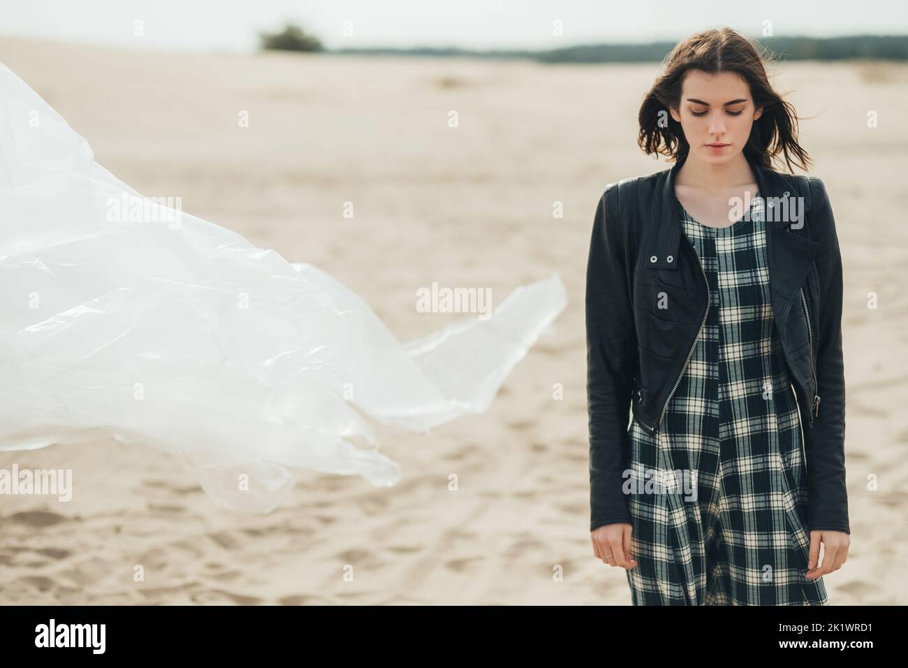 Female loneliness. Emotional crisis. Betrayal sorrow. Art portrait of ...