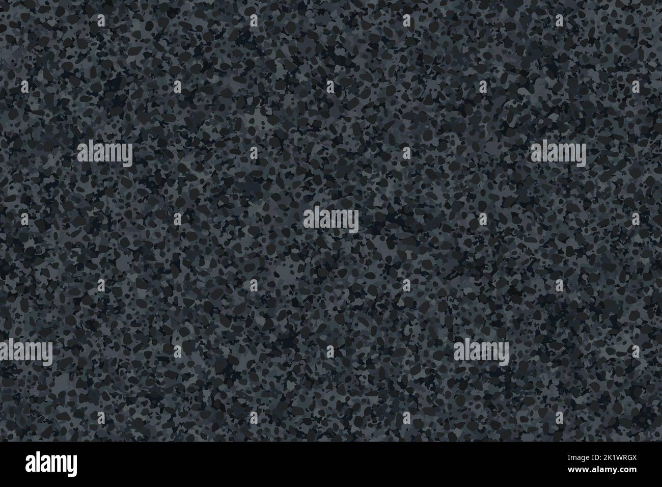 Dark grey textured asphalt seamless pattern top view. Black abstract ...
