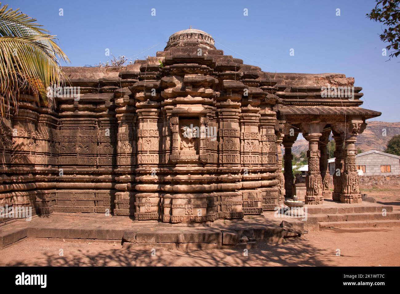 Ancient Siddheshwar temple of God Shiva at Akole village taluka Akole ...