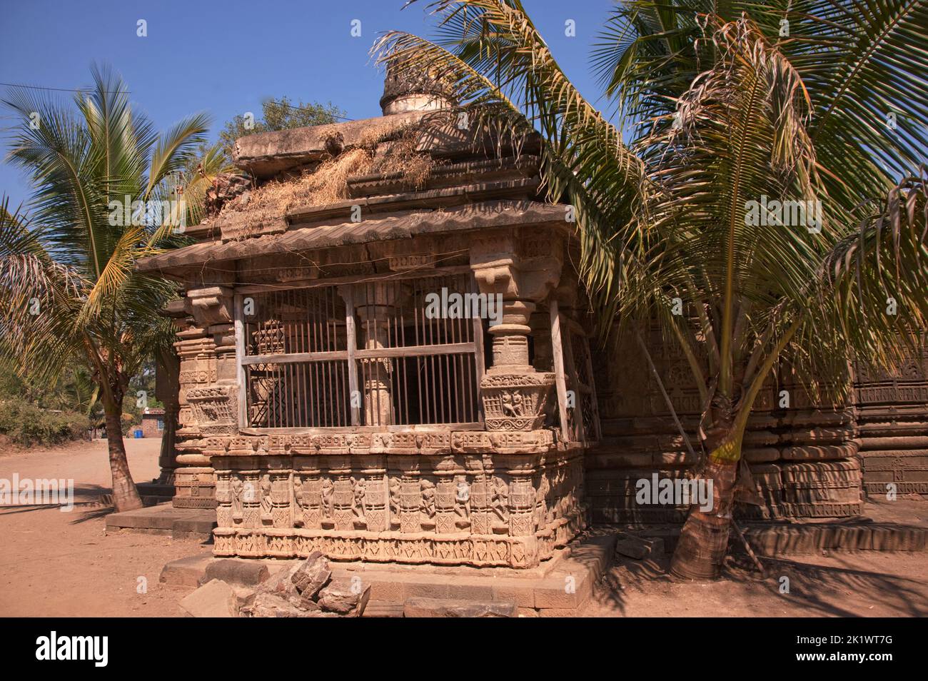 Ancient Siddheshwar temple of God Shiva at Akole village taluka Akole ...
