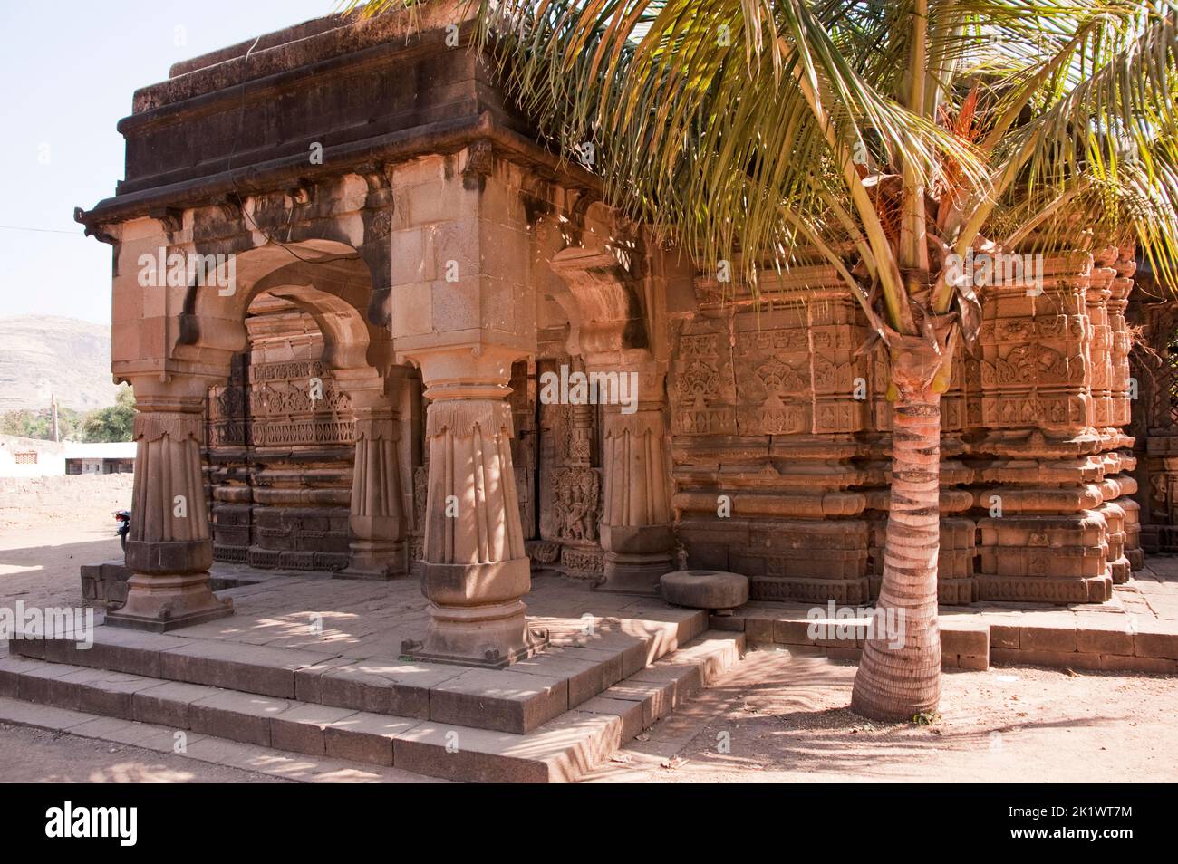 Ancient Siddheshwar temple of God Shiva at Akole village taluka Akole ...