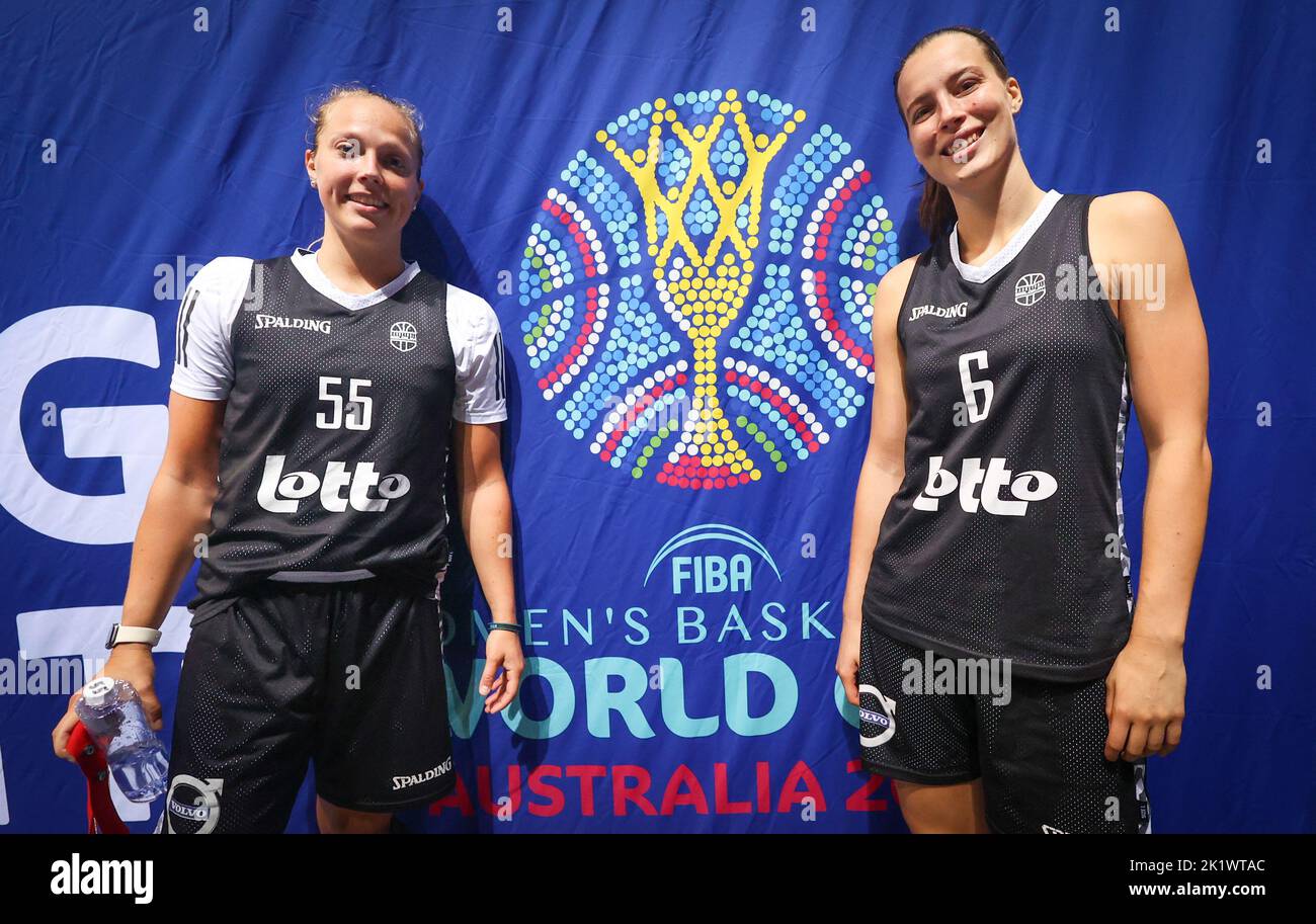 Sydney, Australia, 21 September 2022. Belgium's Julie Allemand and ...