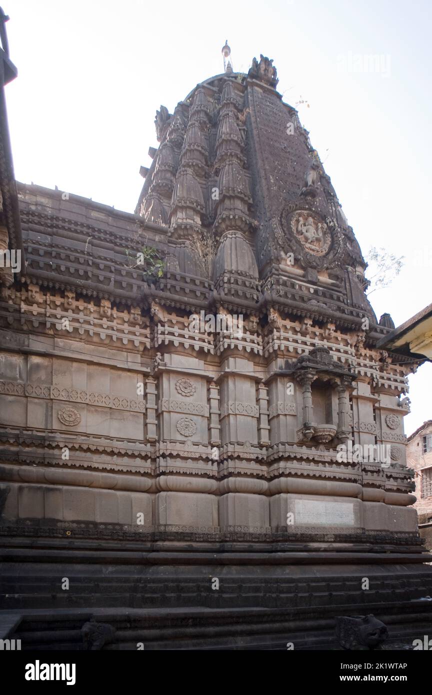Details of ancient Hindu Gangadhareshwar Temple of Shiva at taluka ...