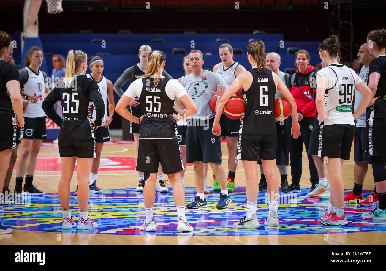 Sydney, Australia, 21 September 2022. Belgium's head coach Valery ...