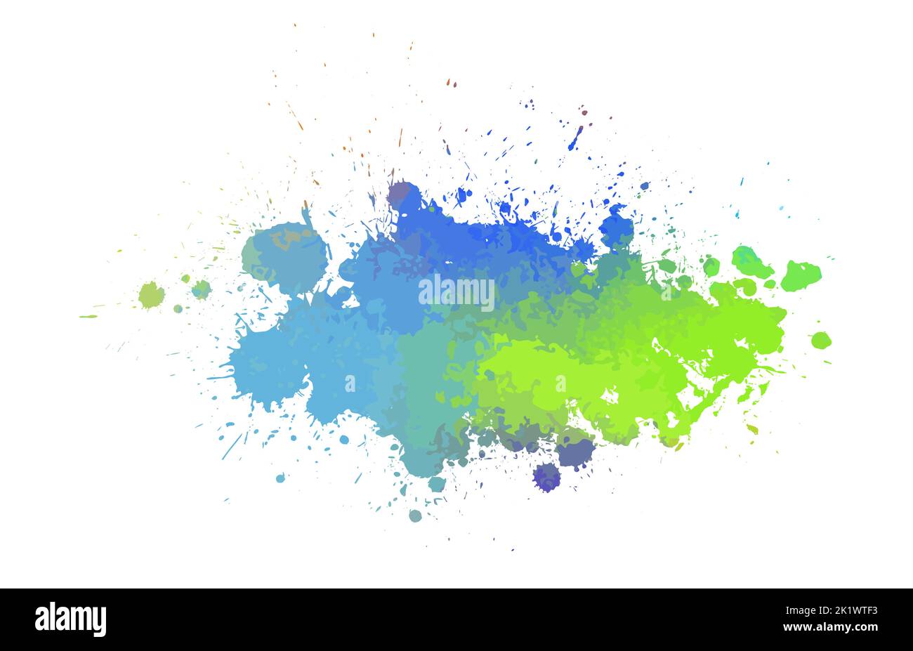 Multicolored blot object. Vector illustration Stock Vector Image & Art ...