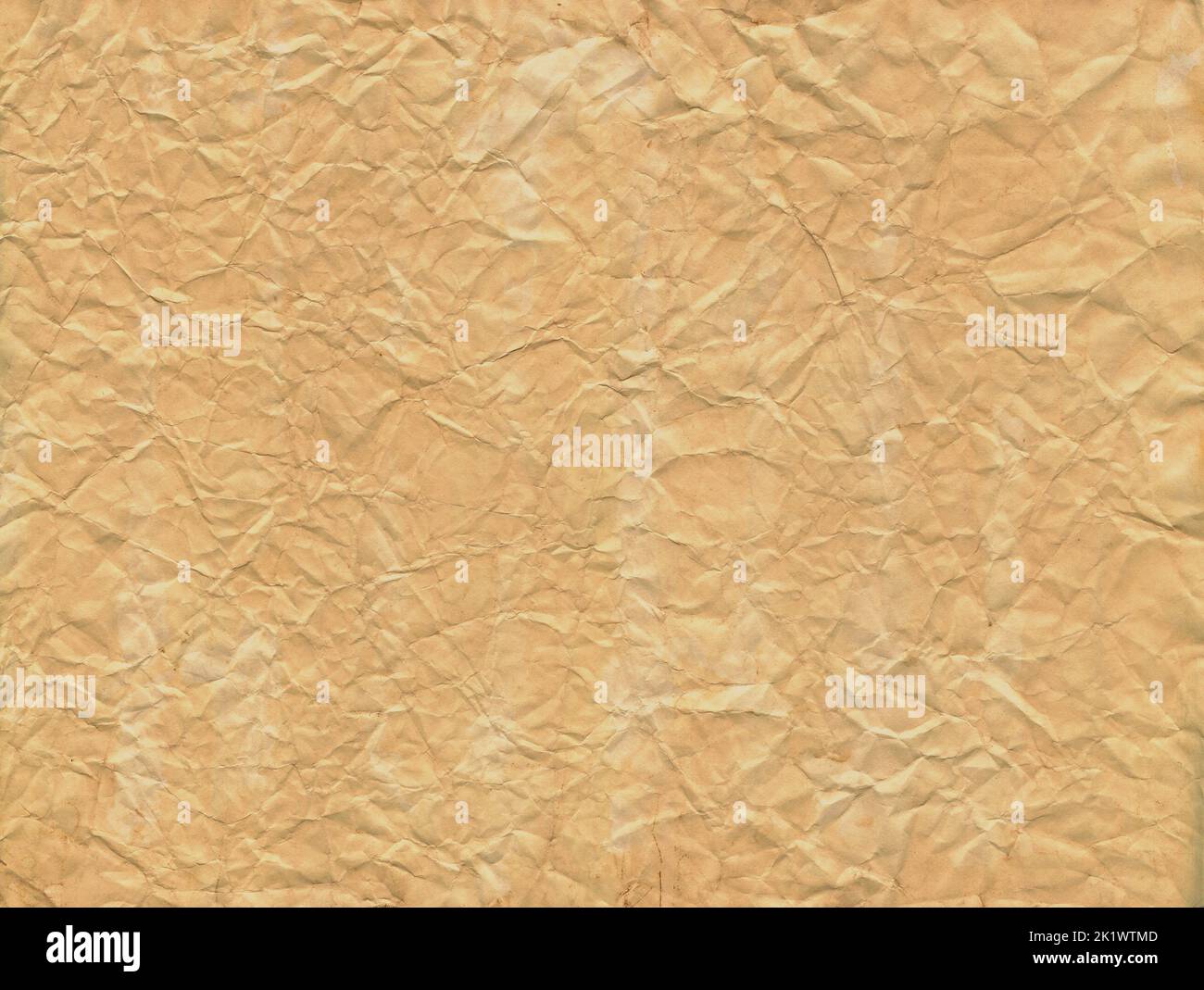 Old crumpled parchment paper texture background. Vintage wallpaper ...