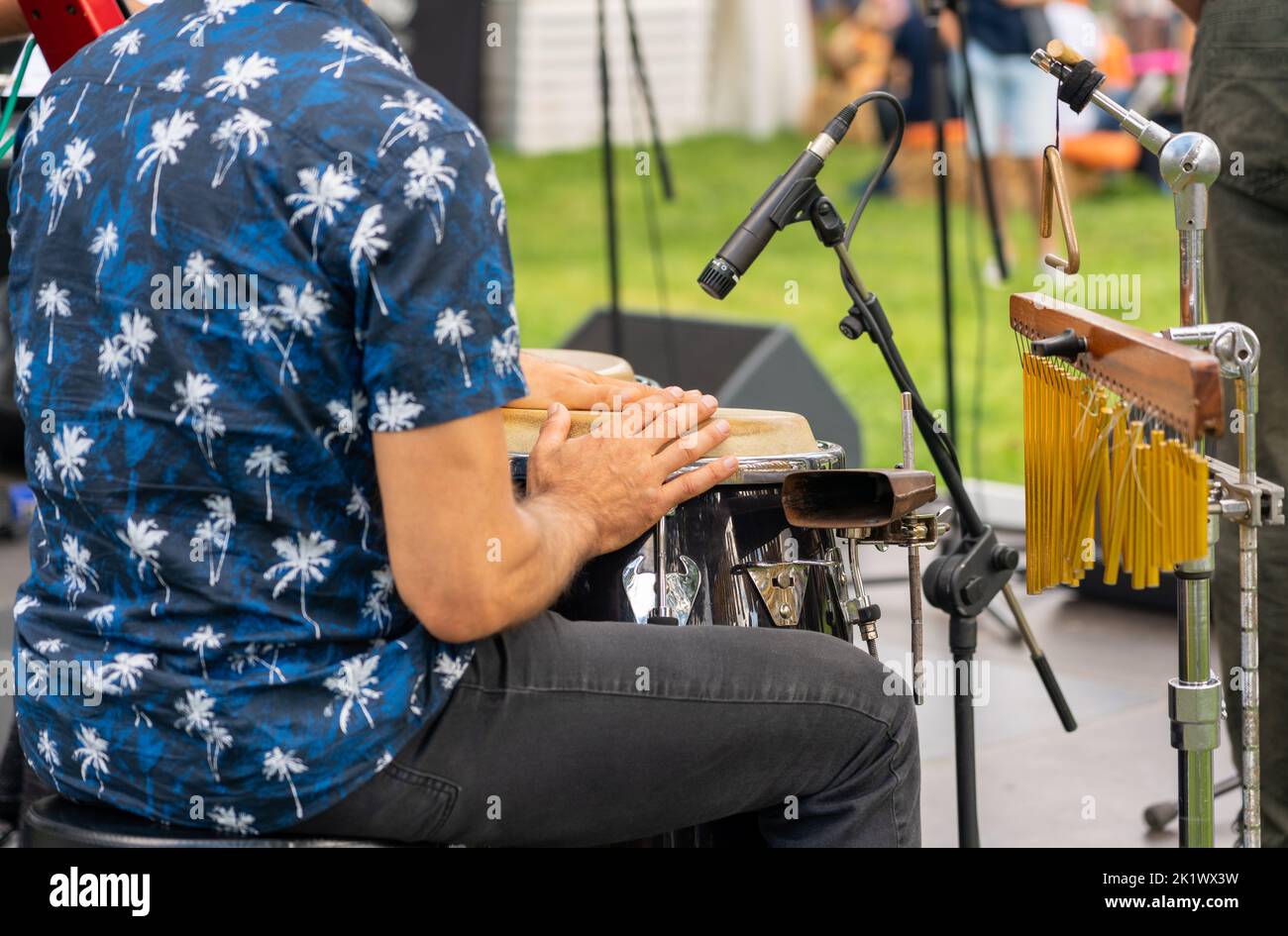 Drummer playing drums hi-res stock photography and images - Alamy