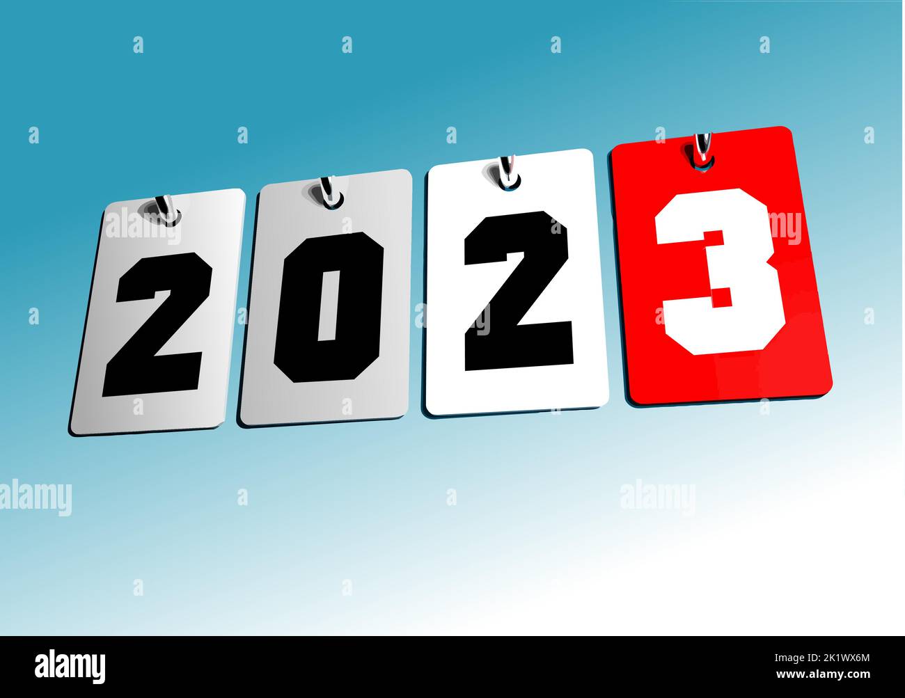 2023 calendar. Vector 3d illustration Stock Vector Image & Art - Alamy