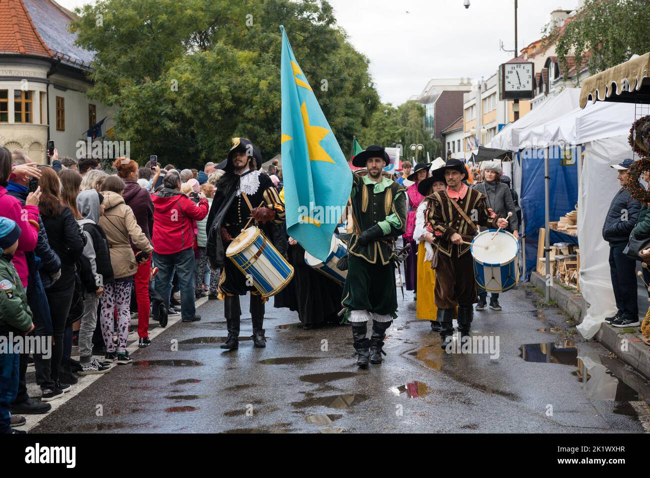 PEZINOK, SLOVAKIA - SEP 18, 2022: Allegorical procession as part of ...
