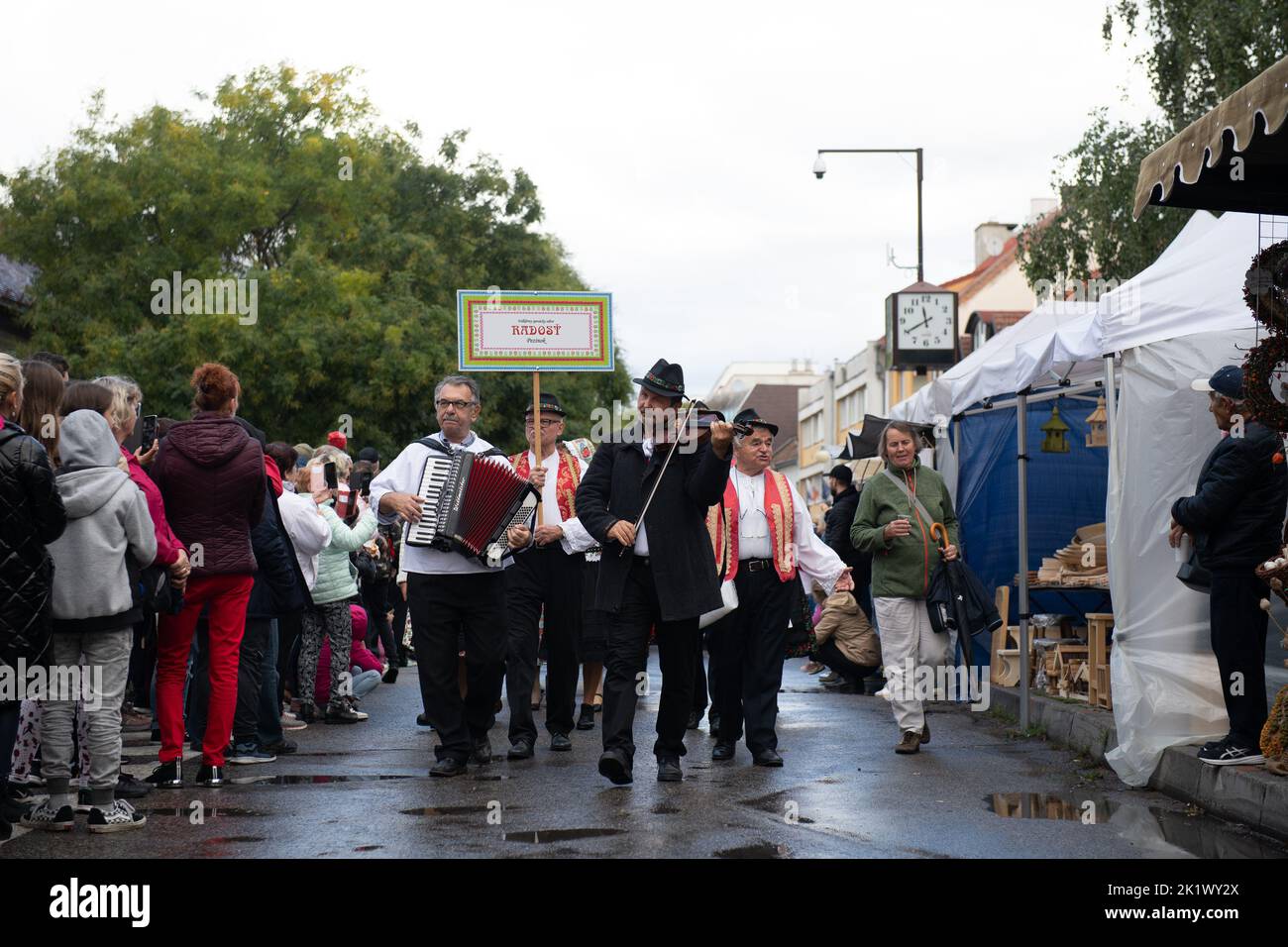 PEZINOK, SLOVAKIA - SEP 18, 2022: Allegorical procession as part of ...