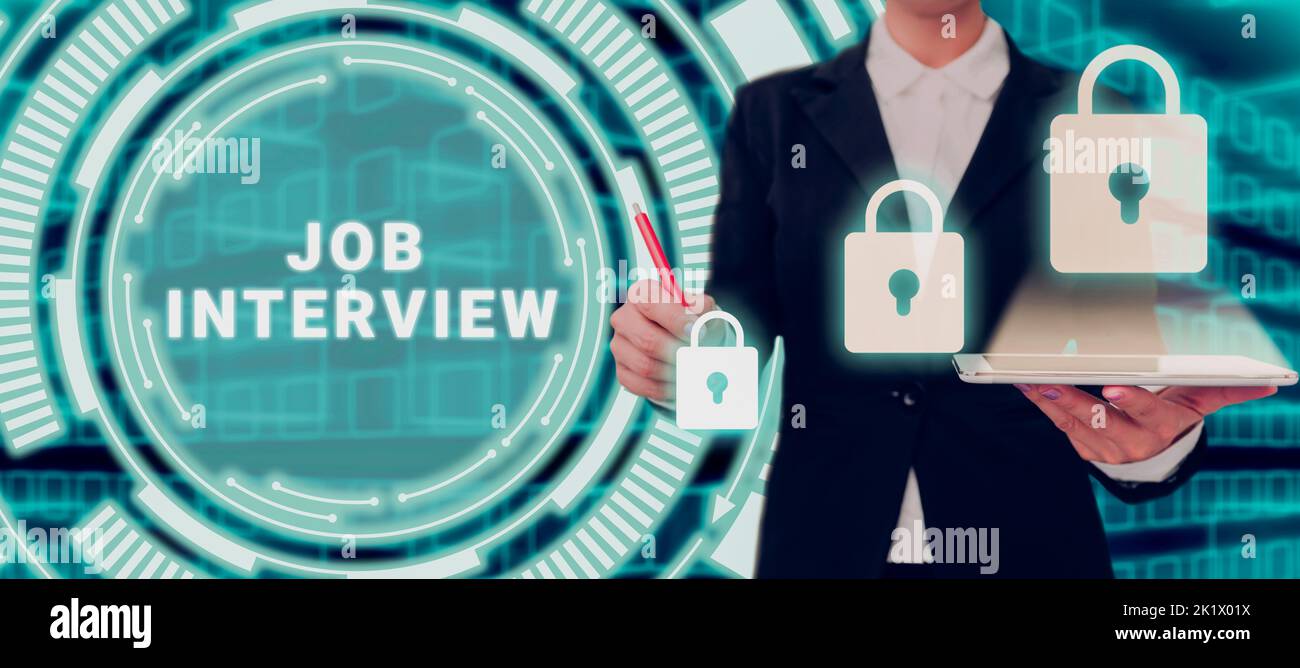 Sign displaying Job Interview. Internet Concept Assessment Questions ... Sign displaying Job Interview. Internet Concept Assessment Questions ...