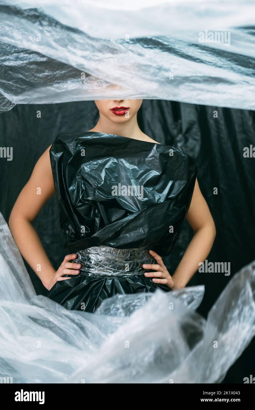 Garbage bag dress hi-res stock photography and images - Alamy