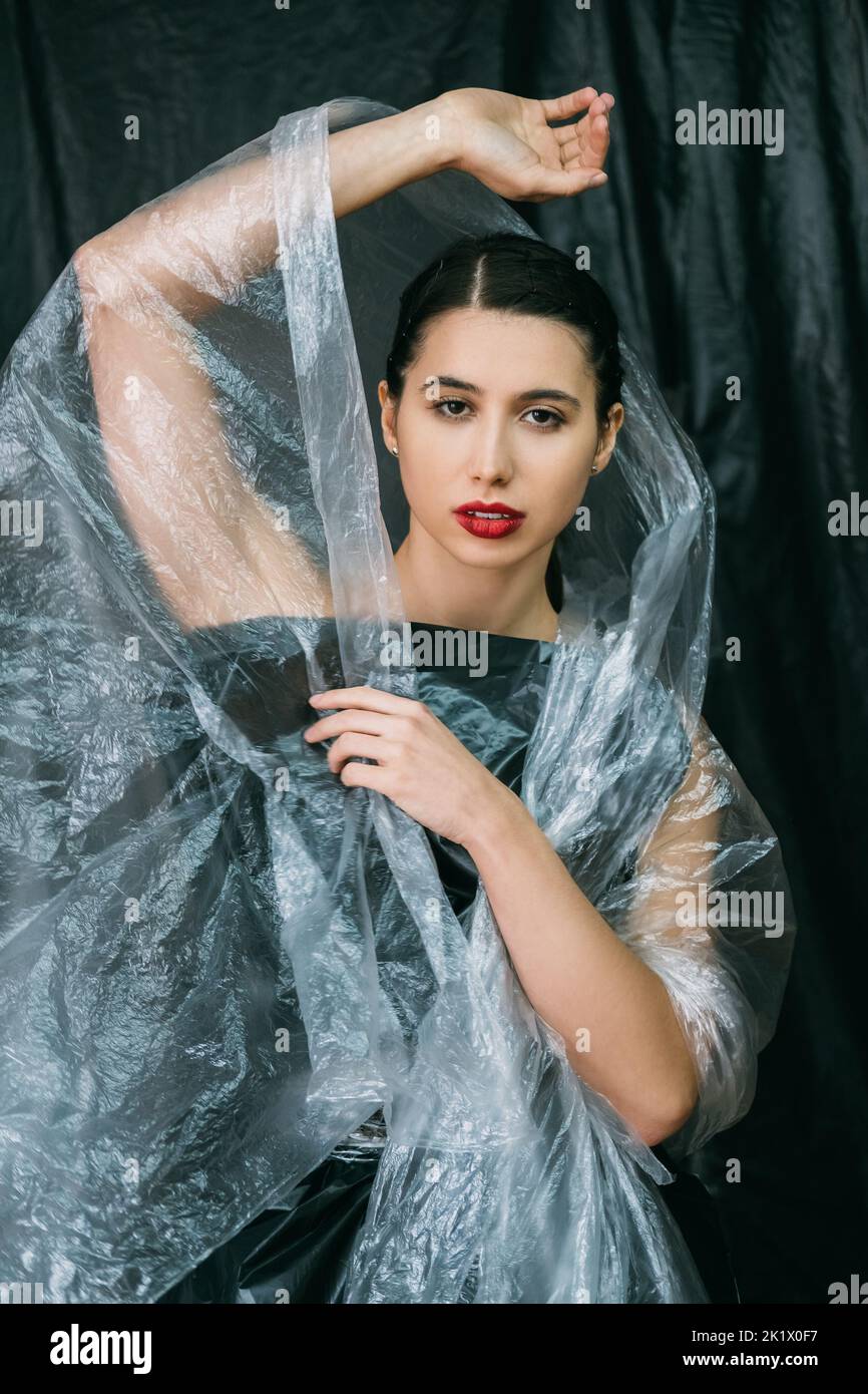 Beauty care. Plastic surgery. Anti aging procedure. Confident woman ...