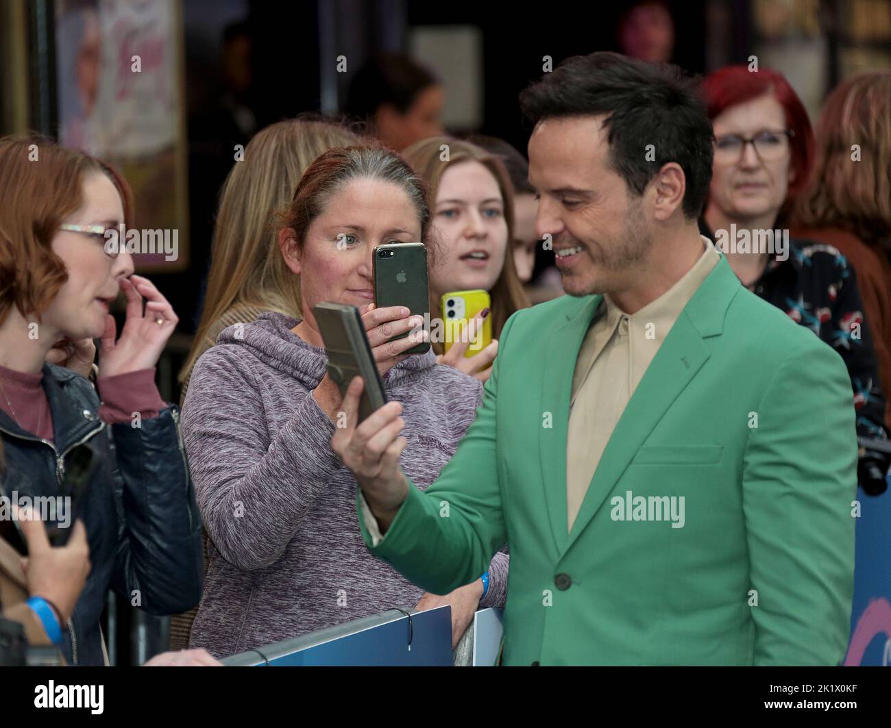 Sep 20 2022 London England Uk Andrew Scott Attending Catherine Called Birdy Uk Film