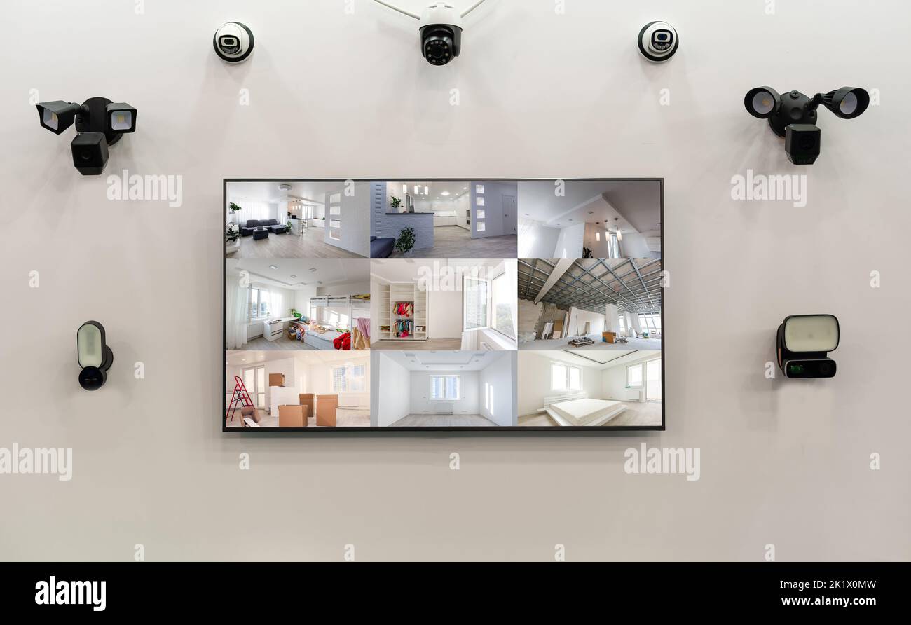 Cctv cameras installed in hi-res stock photography and images - Alamy