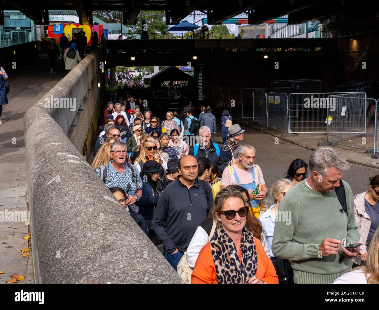 LONDON, ENGLAND - SEPTEMBER 15: Following the death of Queen Elizabeth ...