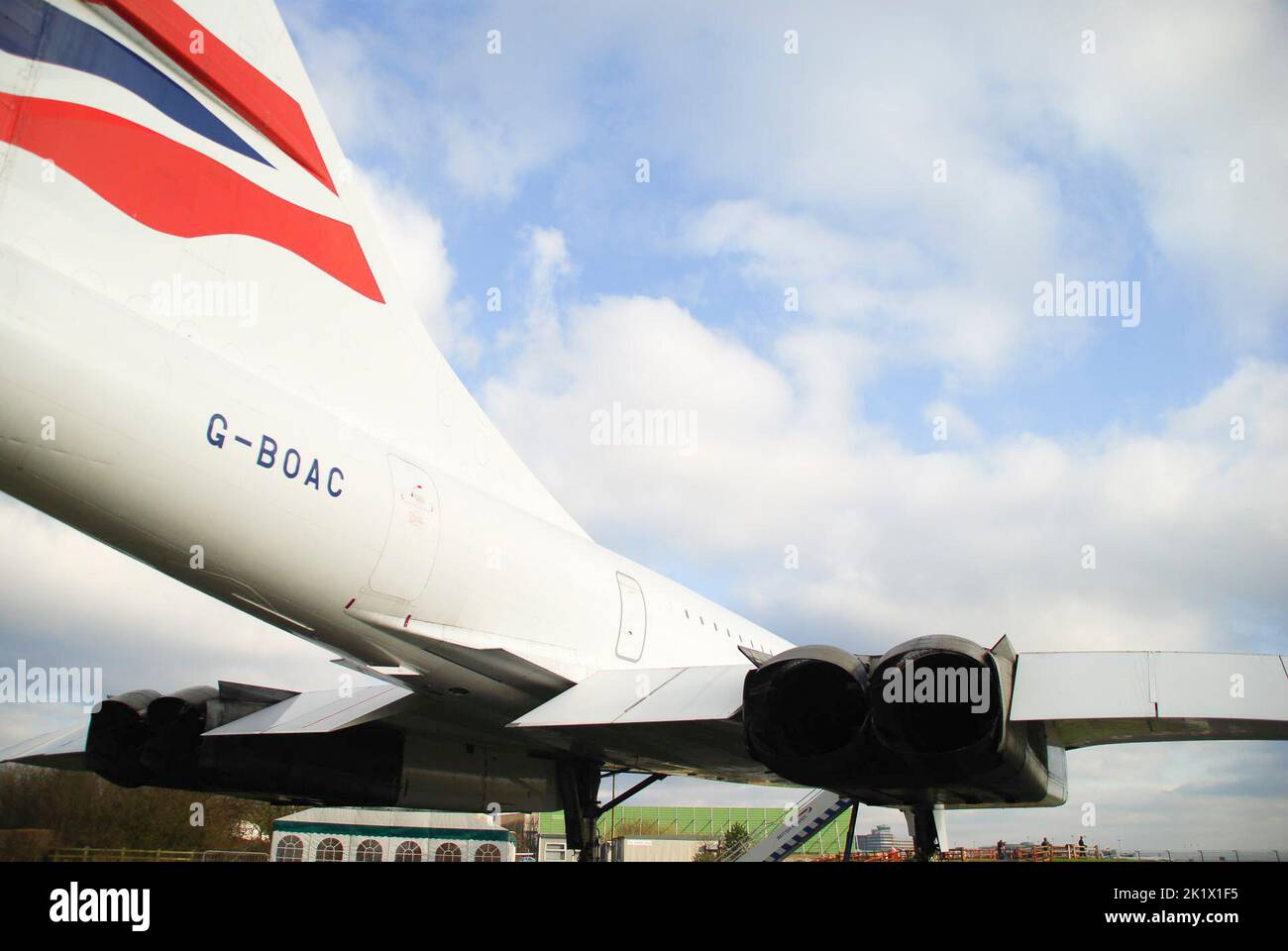 Concorde manchester airport hi-res stock photography and images - Alamy