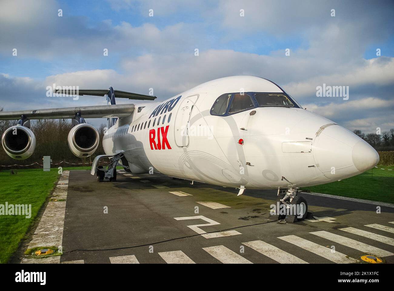 British Aerospace BAE146 Avro RJX, Manchester Airport, United Kingdom ...
