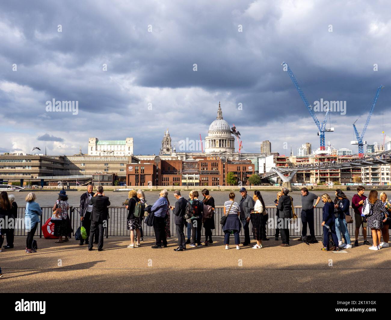 LONDON, ENGLAND - SEPTEMBER 15: Following the death of Queen Elizabeth ...