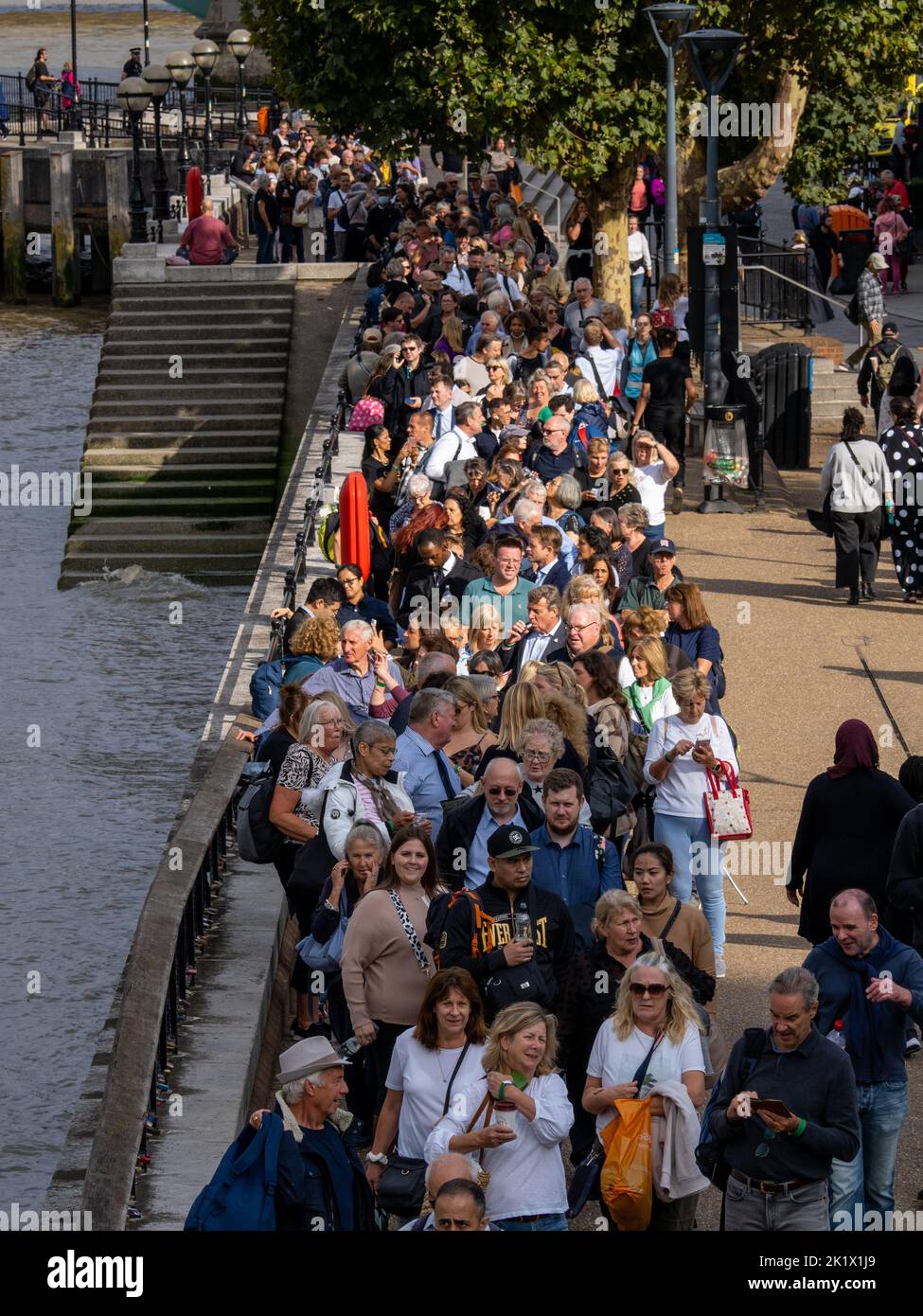 LONDON, ENGLAND - SEPTEMBER 15: Following the death of Queen Elizabeth ...