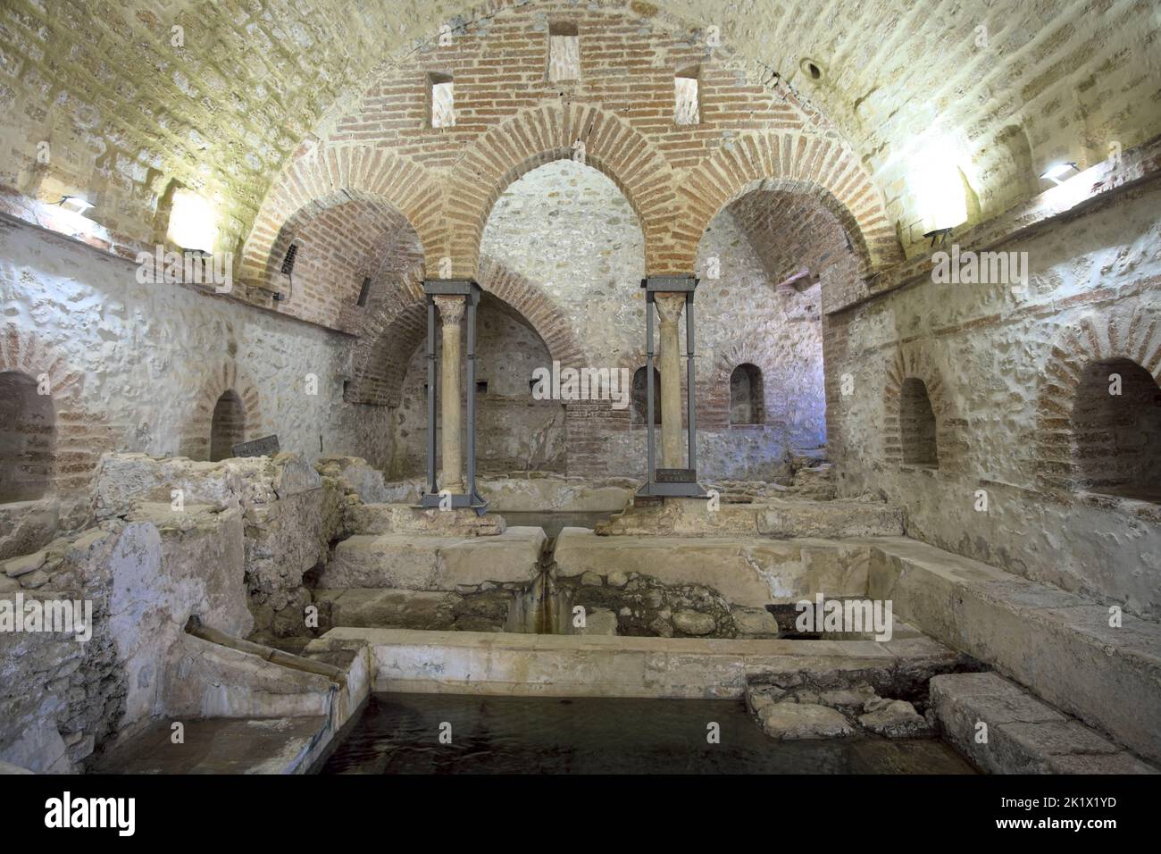arab thermal bath of Cefalà Diana in Sicily Stock Photo - Alamy