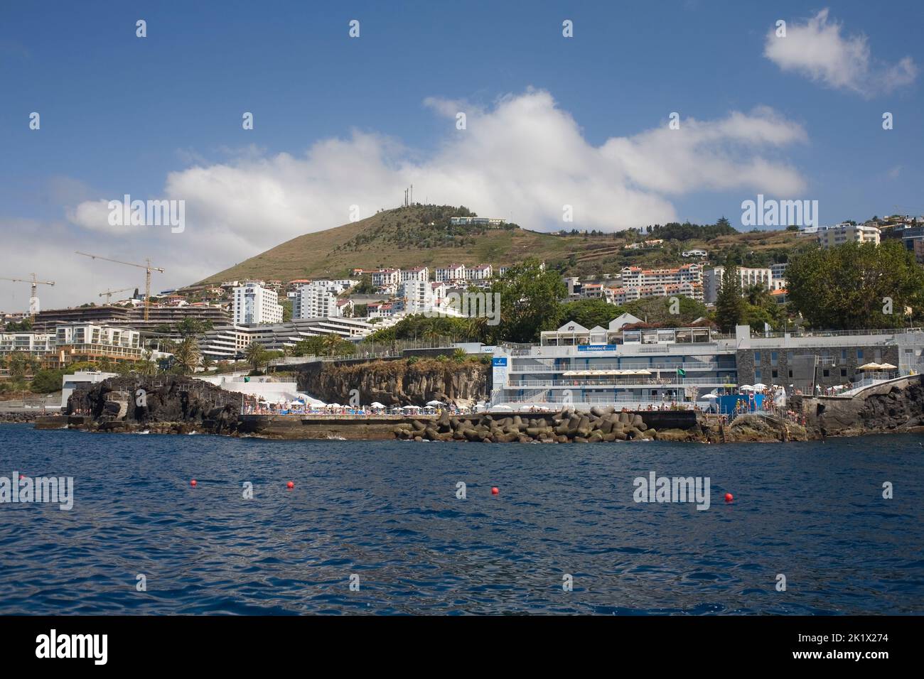 Lido bathing complex in the Casa Branca area of Funchal Madeira Stock ...
