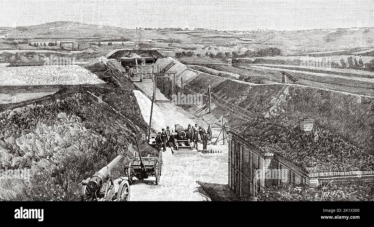 Smokeless gunpowder, test site of the Westphalian gunpowder factory in ...