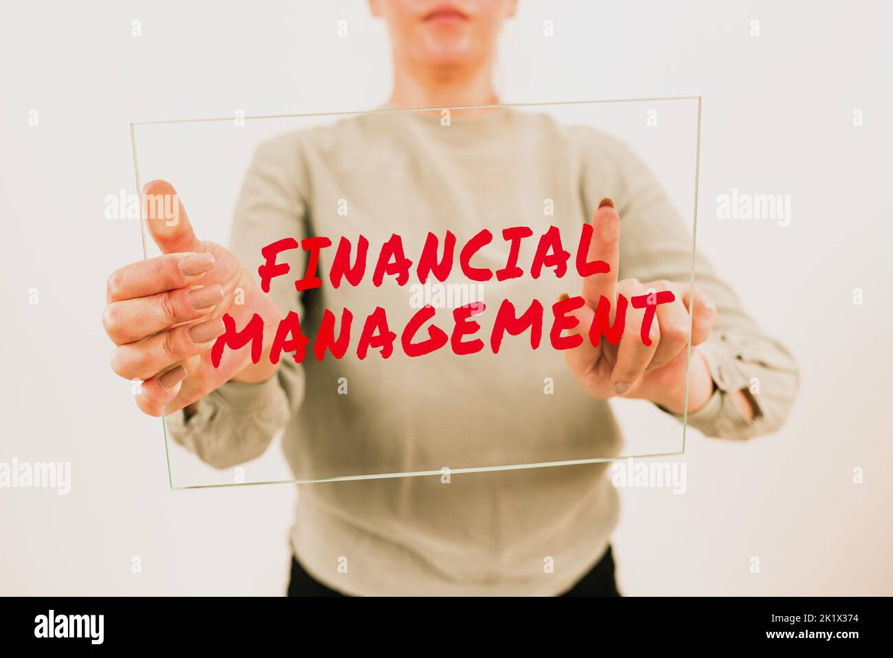 Writing displaying text Financial Management. Word Written on efficient ...