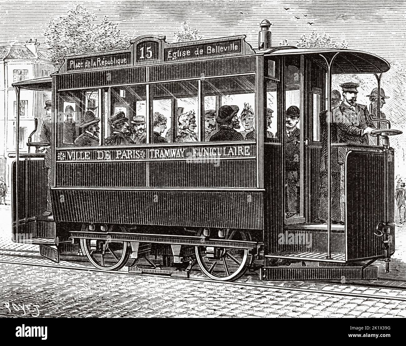 Trolley car 1800s hi-res stock photography and images - Alamy