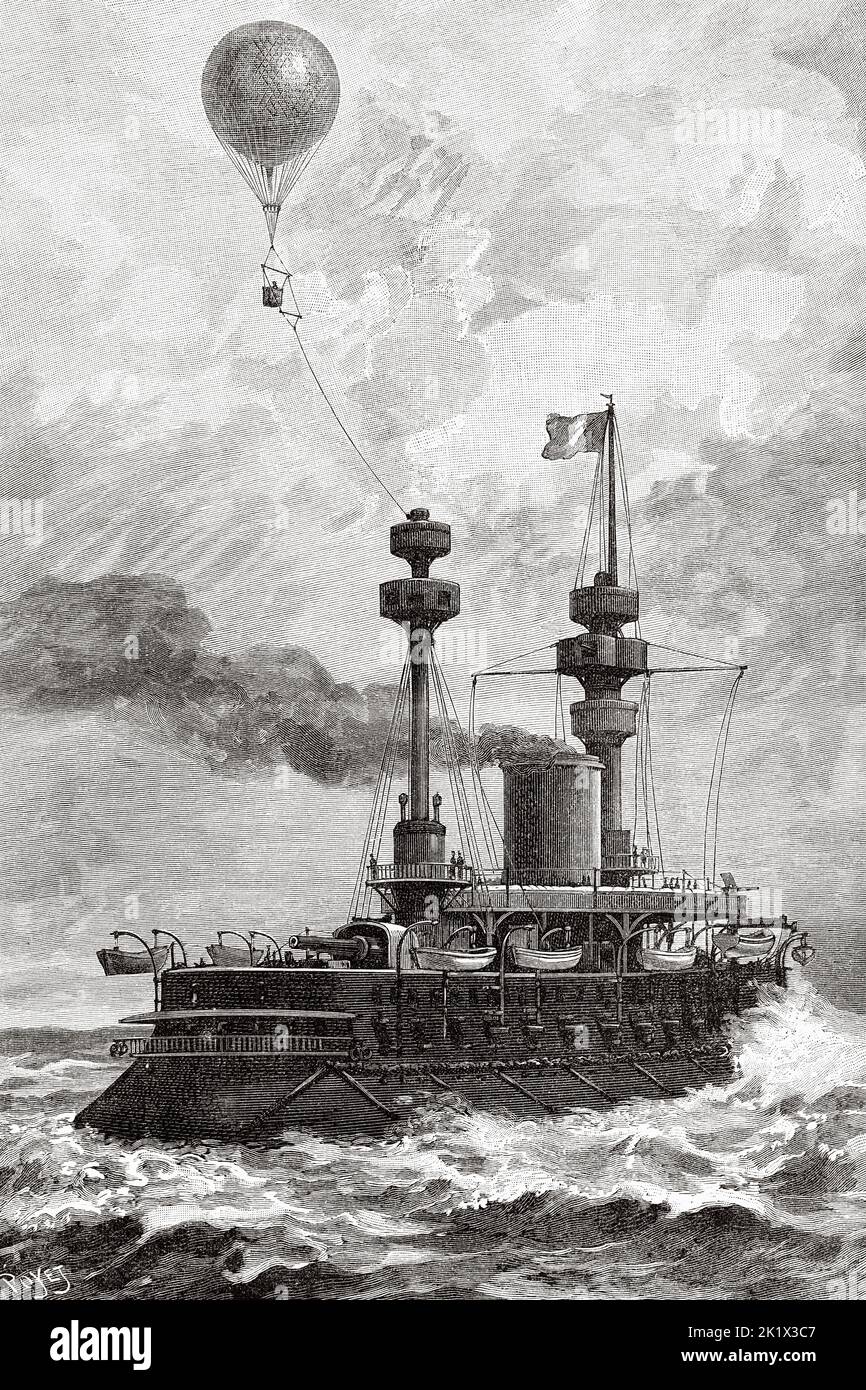 Captive aeroestation experiment carried out on board the French ...