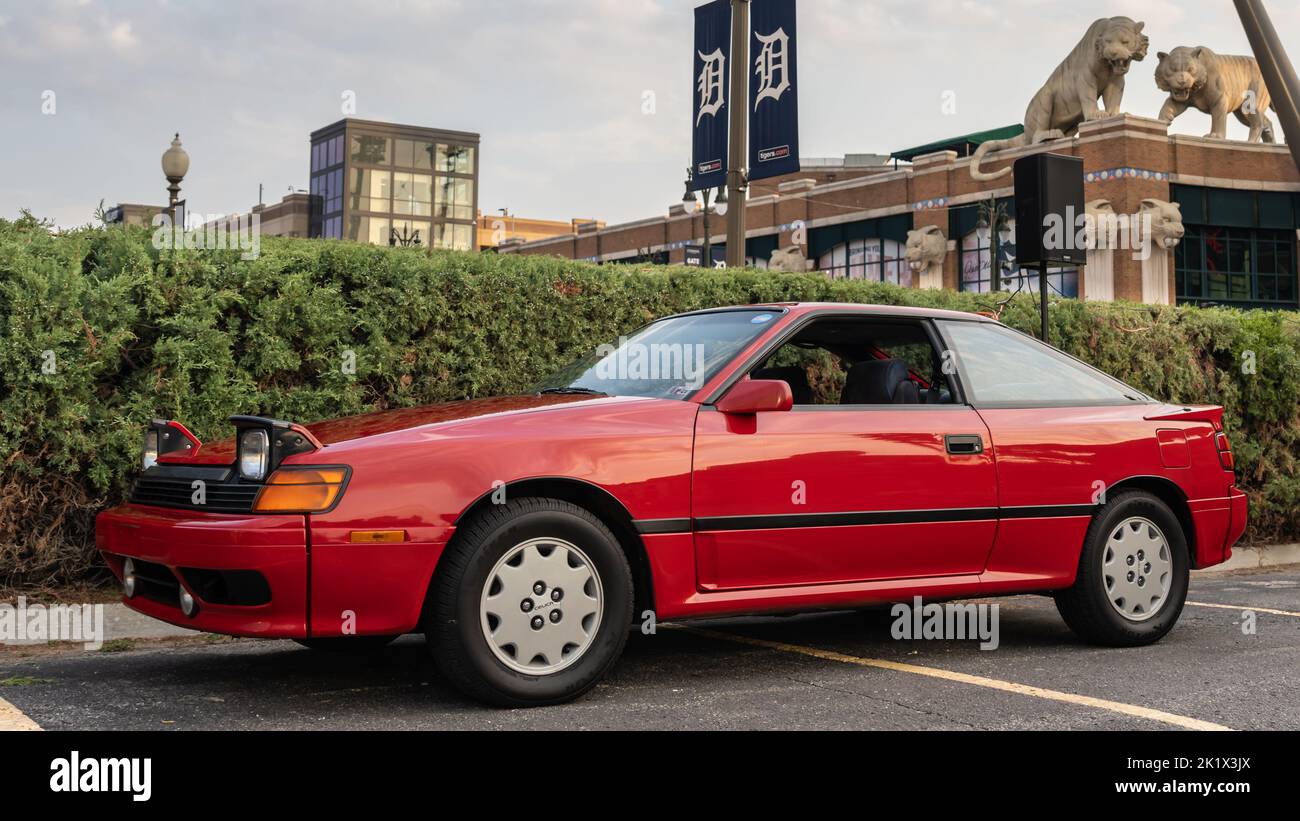 DETROIT, MI/USA - SEPTEMBER 17, 2022: A Toyota Celica car at Detroit ...