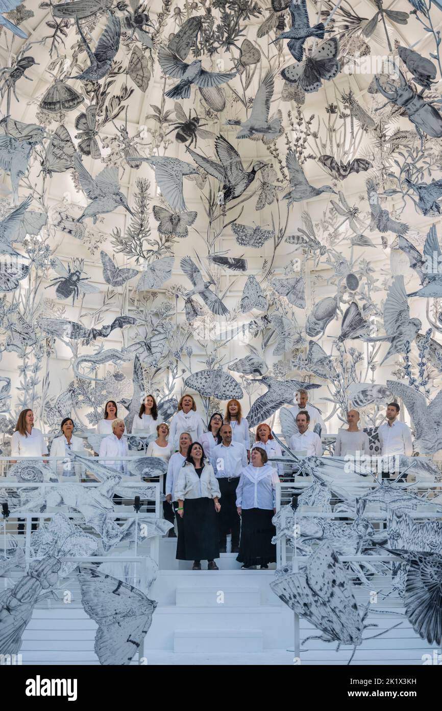 London, UK. 20 Sep 2022. Come Home Again by Es Devlin, commissioned by ...