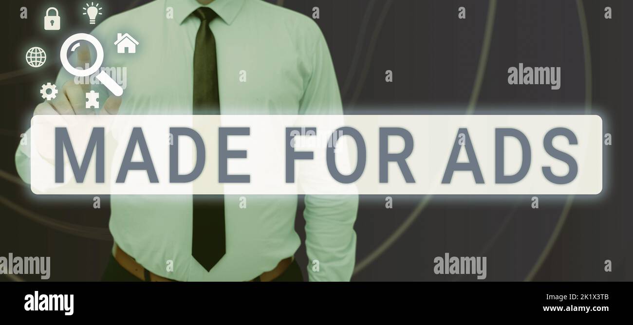Writing displaying text Made For Ads. Internet Concept Marketing ... Writing displaying text Made For Ads. Internet Concept Marketing ...