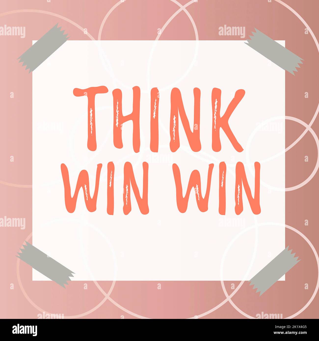 Text caption presenting Think Win Win. Business overview Business ...