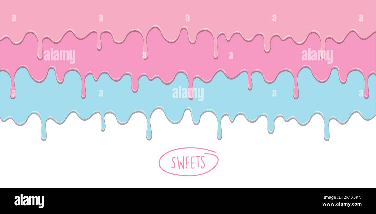 sweet tasty melting chocolate icing background choco dreams Stock ...