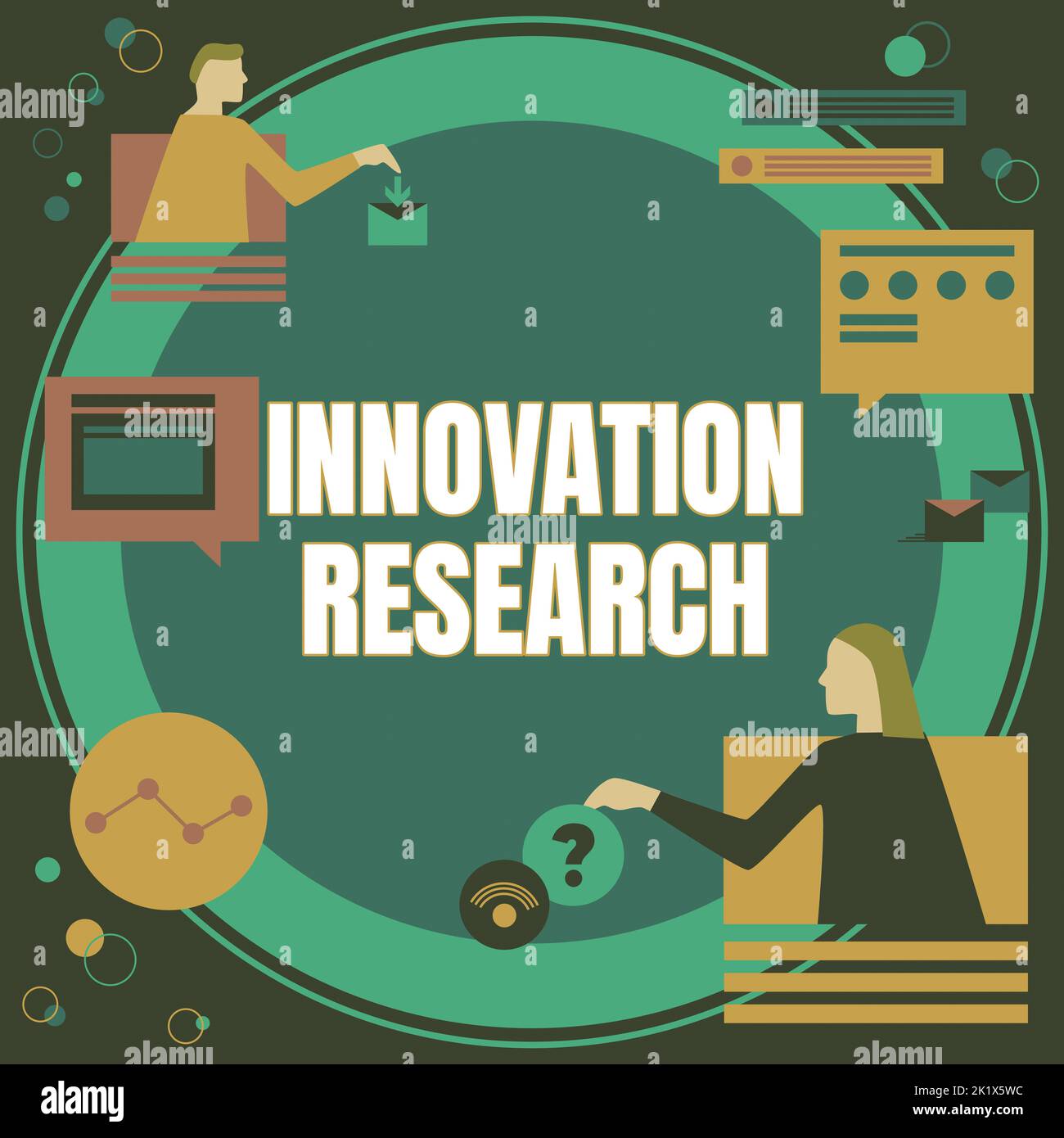 Hand writing sign Innovation Research. Word Written on Existing ...