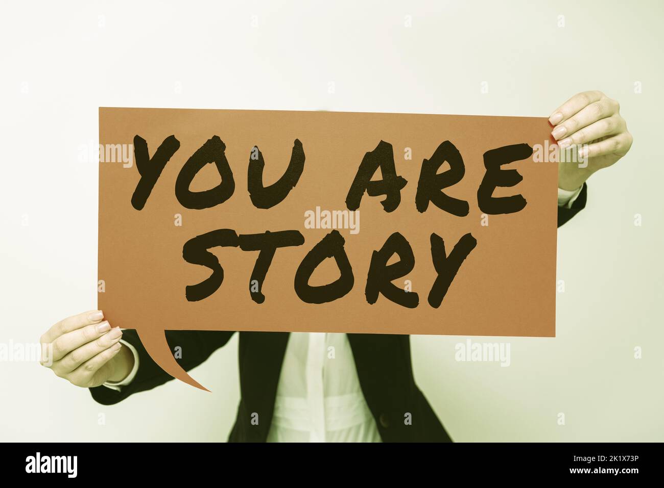 Hand writing sign You Are Story. Internet Concept Your stories count ...