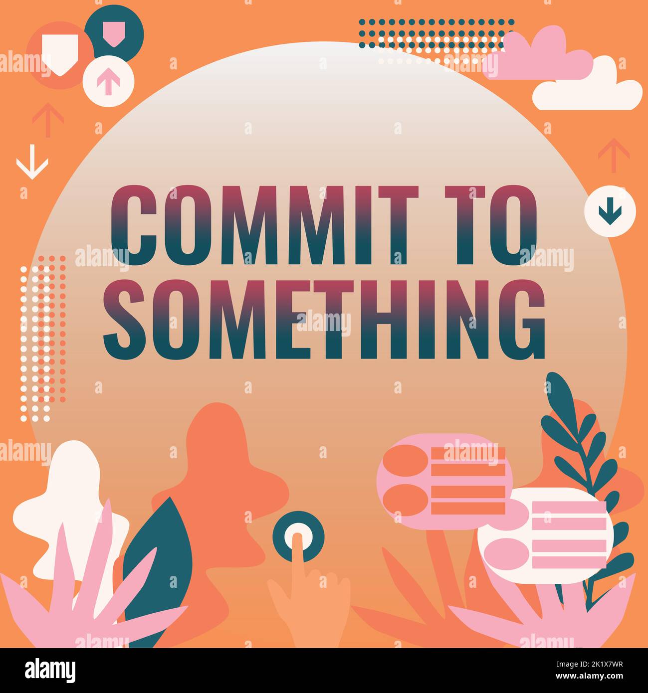 Conceptual caption Commit To SomethingTo Live a Life of Purpose with ... Conceptual caption Commit To SomethingTo Live a Life of Purpose with ...