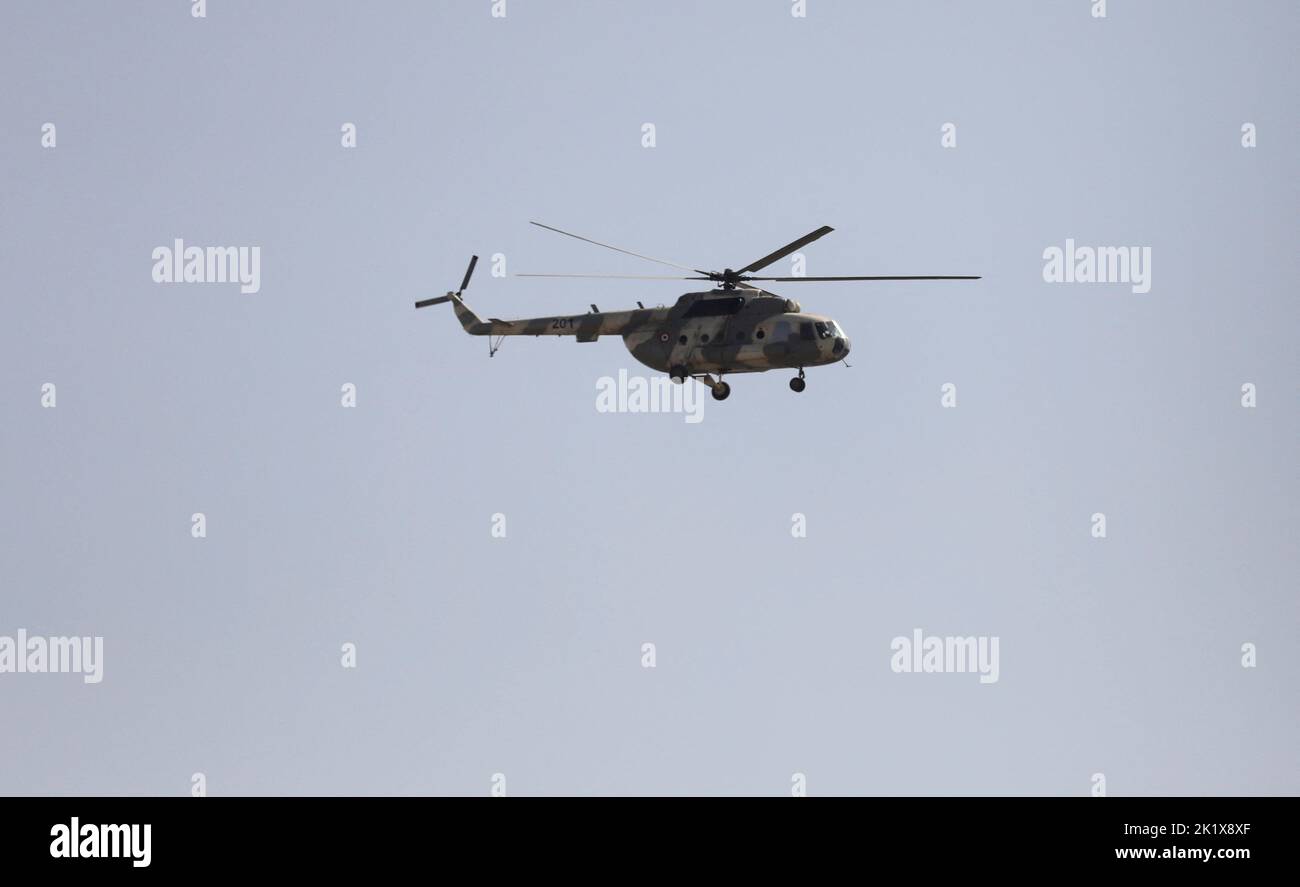 Saudi military helicopter hi-res stock photography and images - Alamy