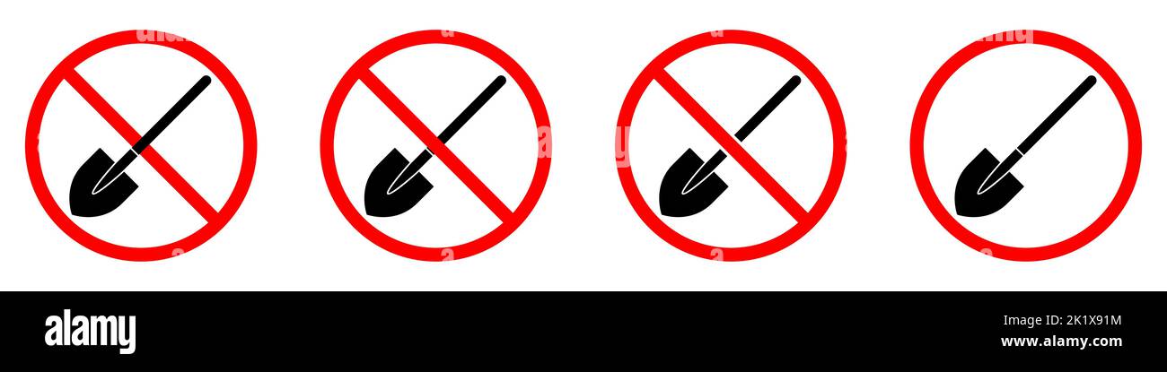 Warning signs farm vector hi-res stock photography and images - Alamy