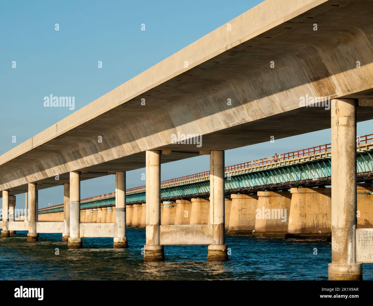Knights key pigeon key moser channel pacet channel bridge hi-res stock ...