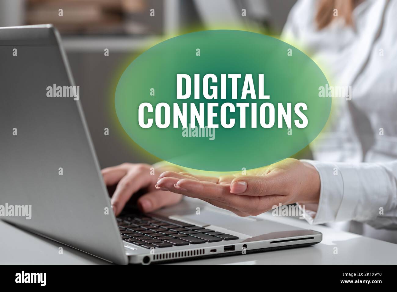 Inspiration showing sign Digital Connections. Business showcase ...