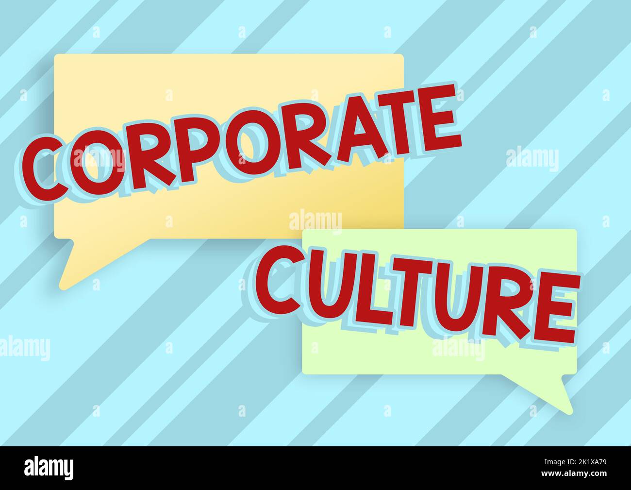 Hand writing sign Corporate CultureBeliefs and ideas that a company has ...