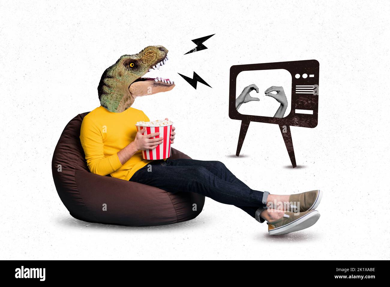 Jurassic park movie tyrannosaurus Cut Out Stock Images & Pictures - Alamy