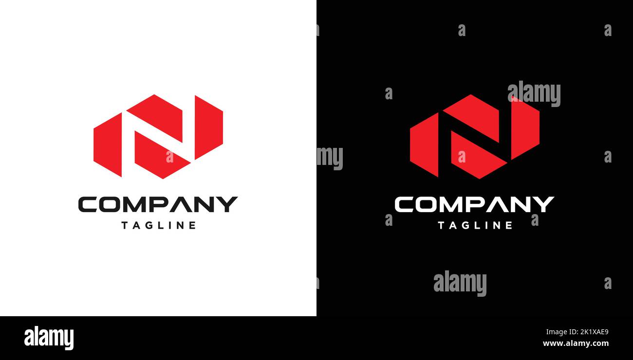 Modern and sophisticated letter N initial design Stock Vector Image & Art - Alamy