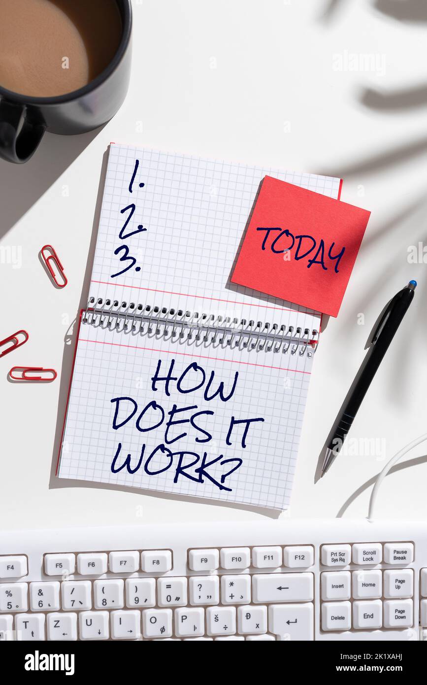 Inspiration showing sign How Does It Work questionAsking on how stuff ...