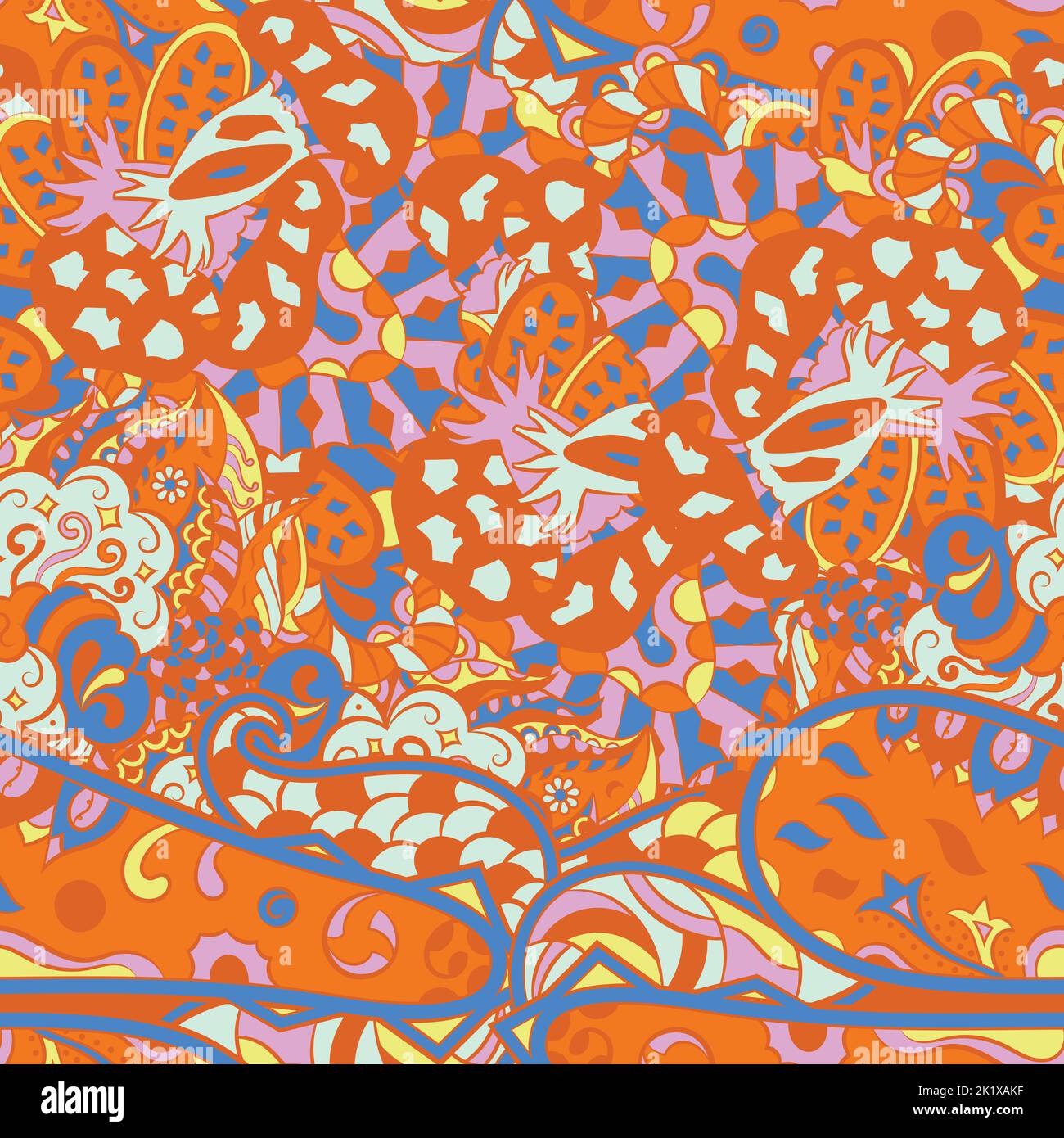 Tracery seamless pattern. Mehndi design Stock Vector Image & Art - Alamy